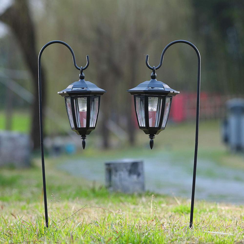 Outdoor hanging dual use solar light